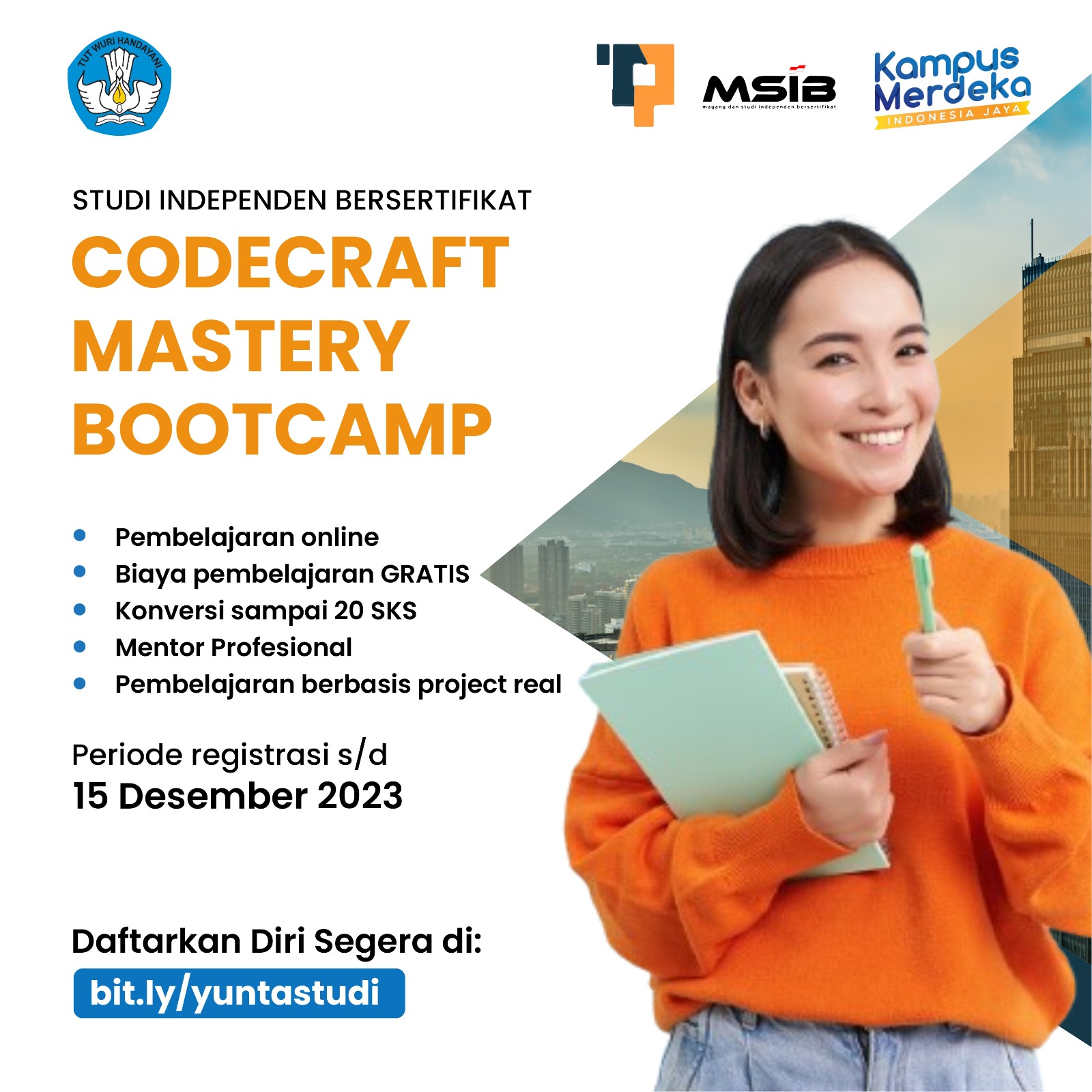 TELAH DIBUKA PENDAFTARAN SIB KAMPUS MERDEKA BATCH 6 Jurusan Teknik ... TELAH DIBUKA PENDAFTARAN SIB KAMPUS MERDEKA BATCH 6 Jurusan Teknik ...